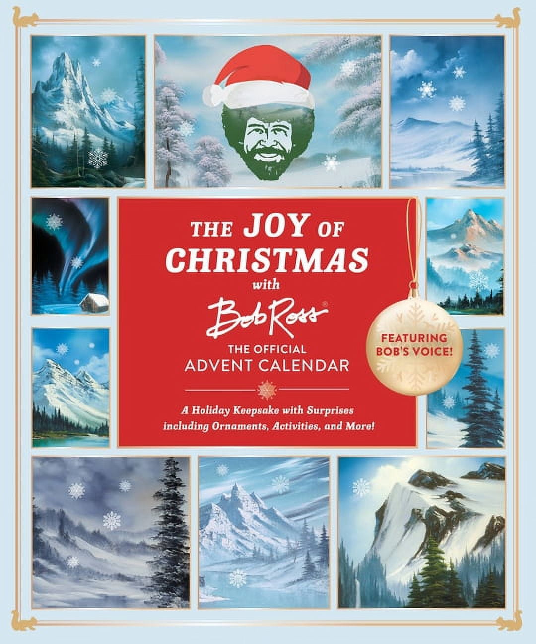Bob Ross Official Advent Calendar: The Joy of Christmas Countdown, 25 ...