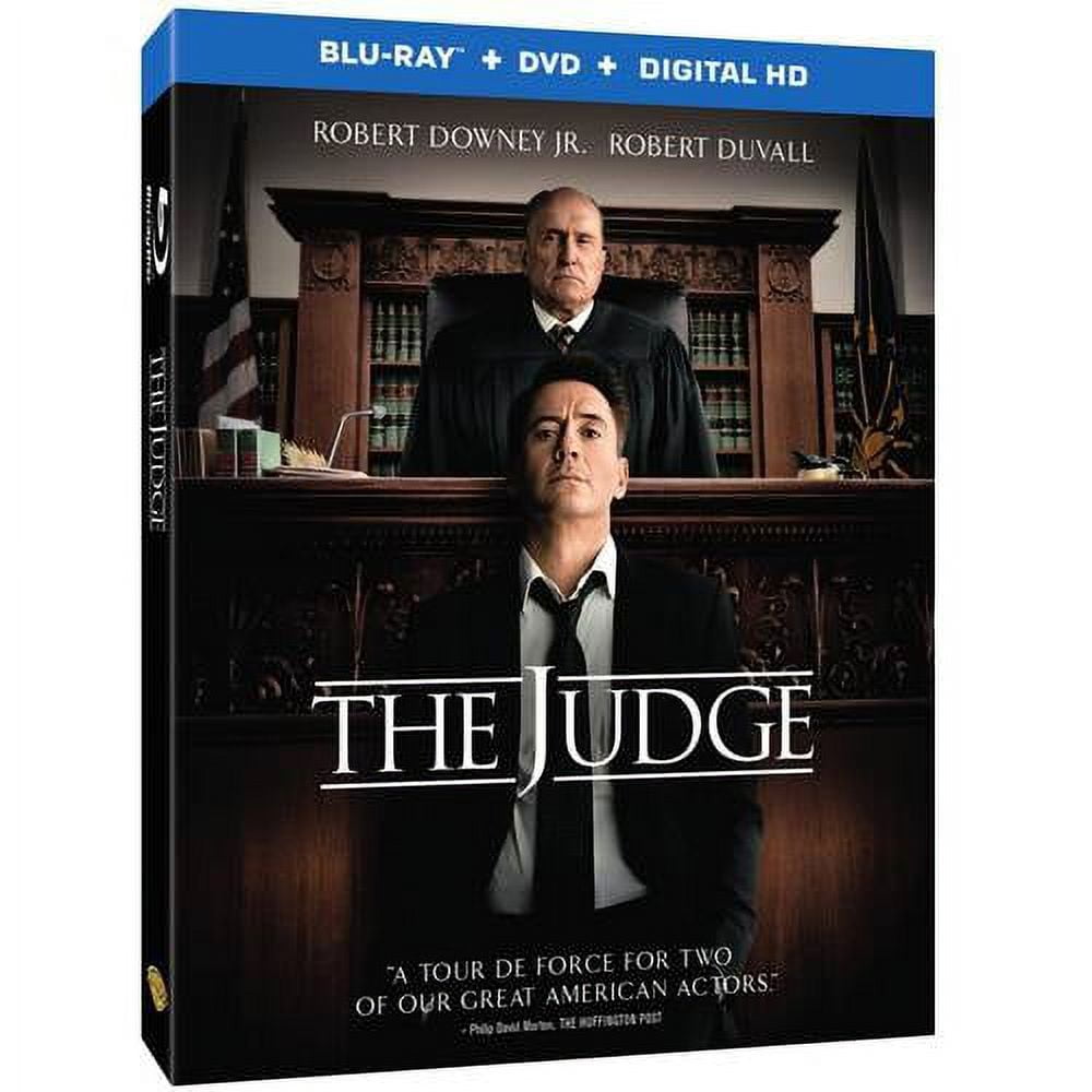 The Judge Standard Definition Widescreen (Blu-ray + DVD) - Walmart.com