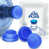 The Jug Plug Reusable Silicone Cap for 55mm Water Jugs Fits 3 and 5 ...