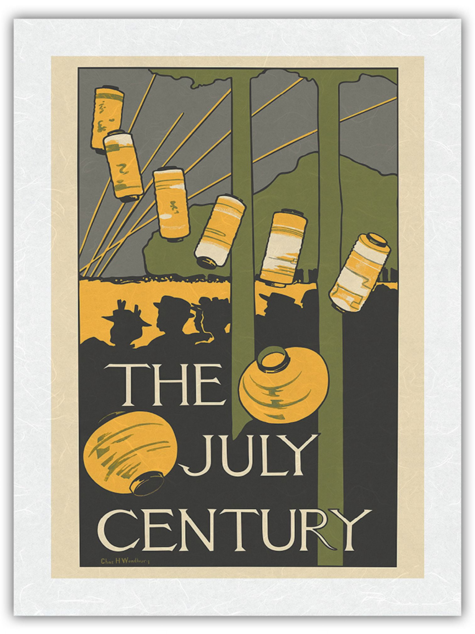The July Century - Masters of Poster Plate 32 - Vintage Poster by ...
