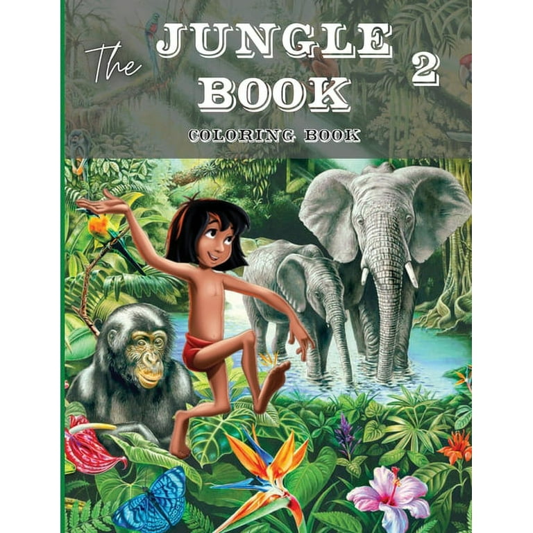 jungle book 2 coloring pages