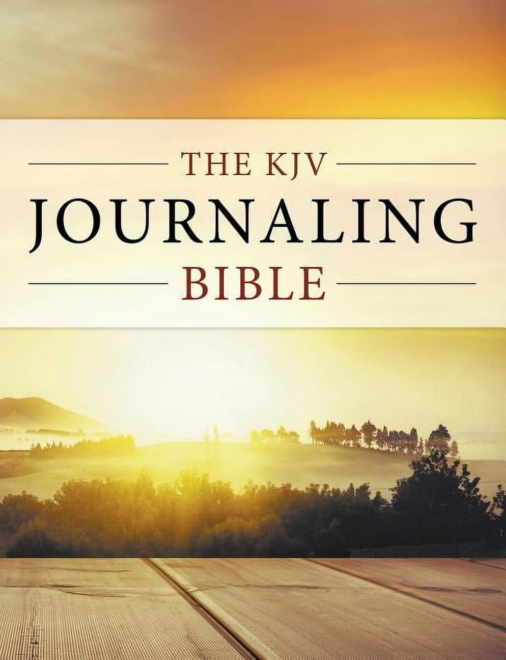 The KJV Journaling Bible (Paperback) - Walmart.com