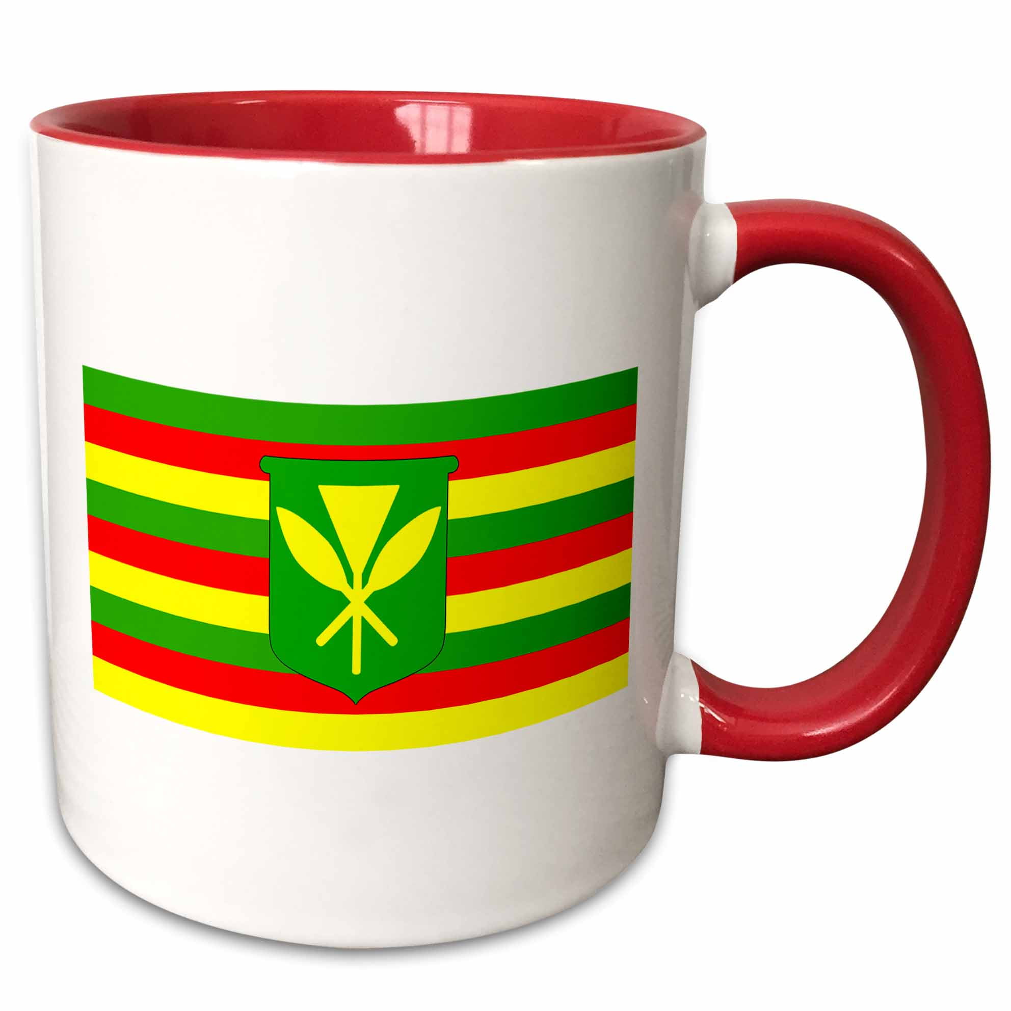 3drose, the Kanaka Maoli, Historical Flag of the Hawaiian People., 11oz ...