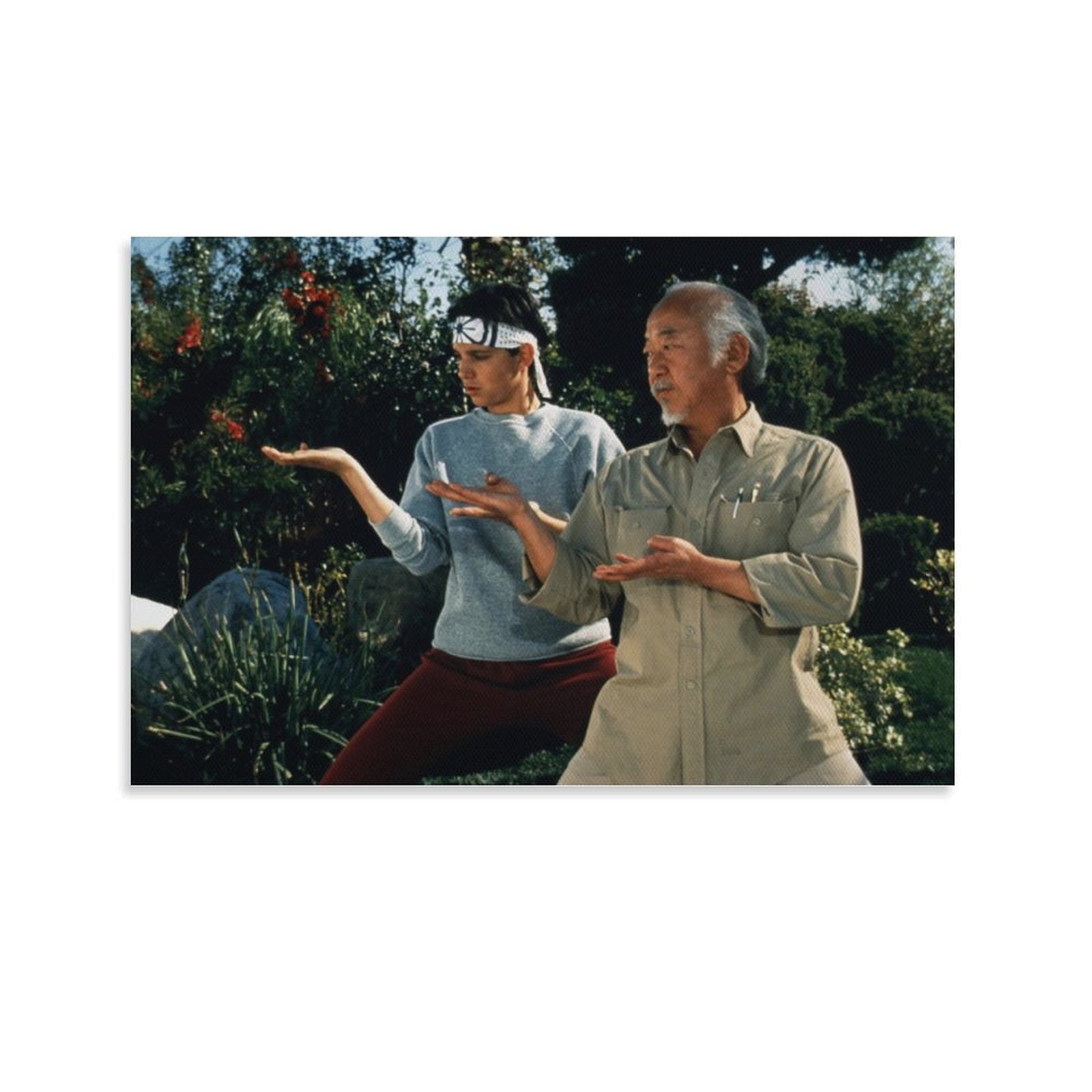 The Karate Kid 1984 Movie Poster Ralph Macchio Poster Art Poster Canvas ...