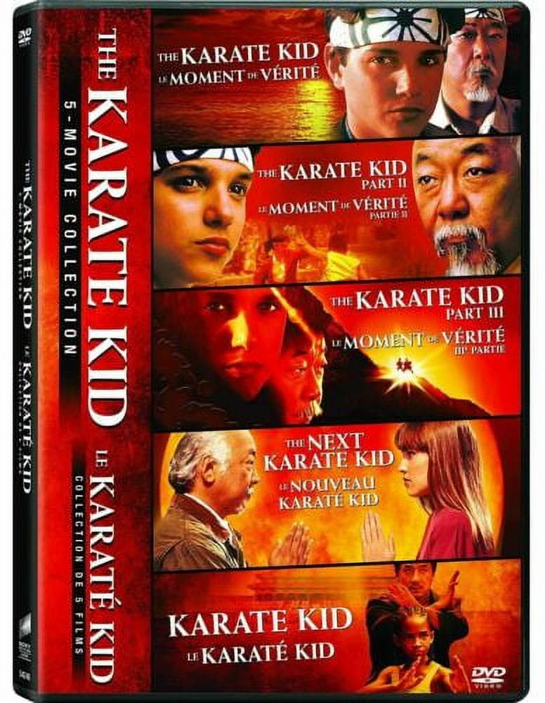Karate Kid 5-Movie Collection: DVD Box Set Featuring Cobra Kai & Jaden ...