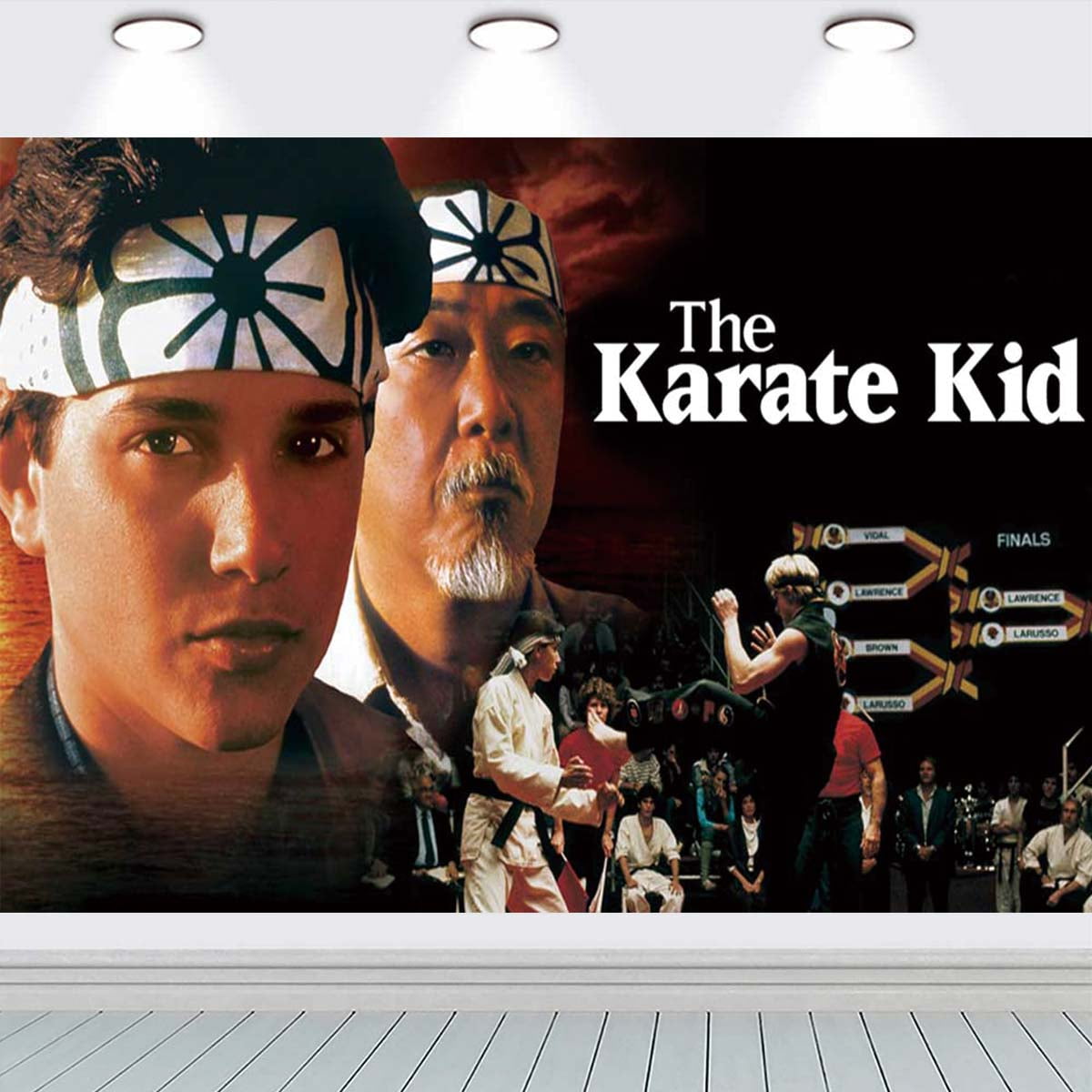 The Karate Kid Backdrop school Taspestry Wall Decor Banner Party ...