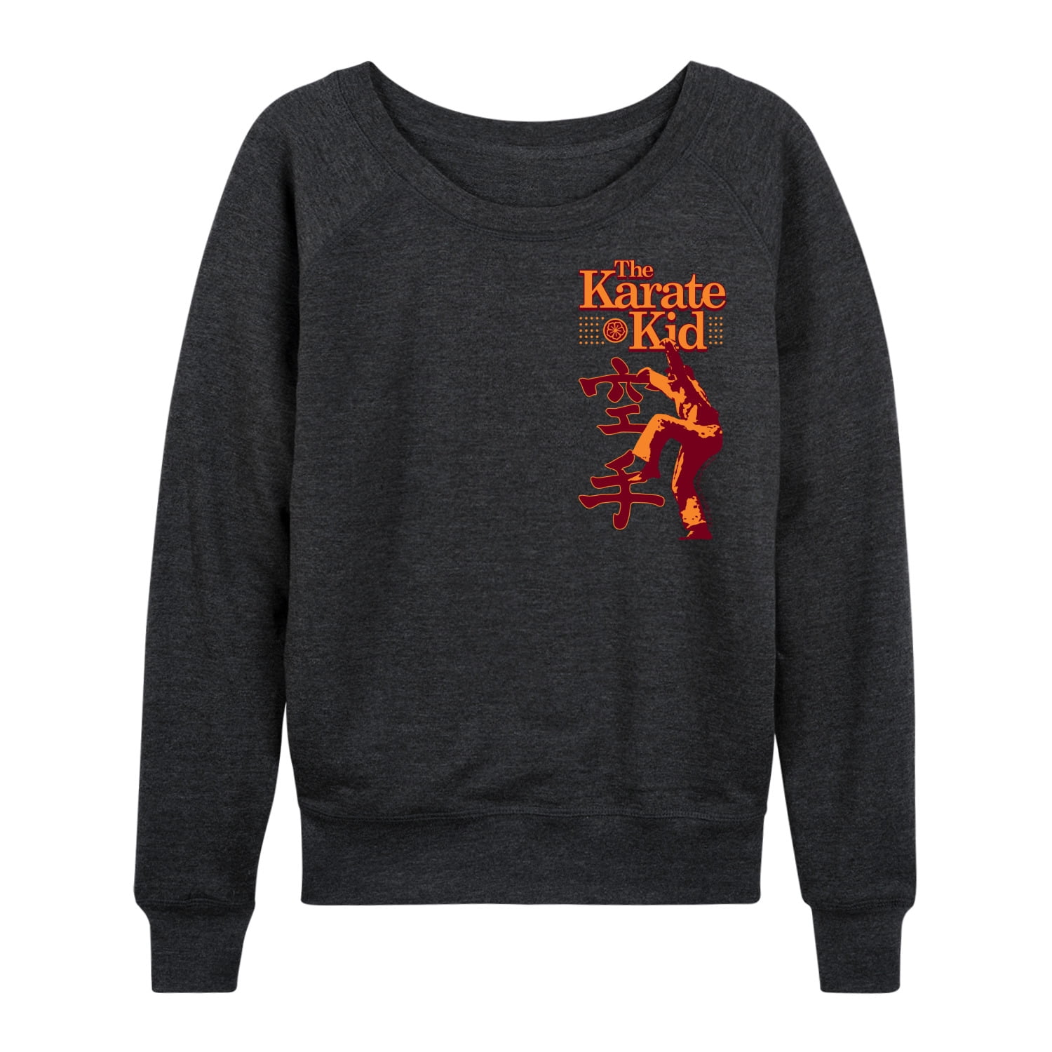 The Karate Kid - Logo Stack - Women's French Terry Long Sleeve Shirt ...