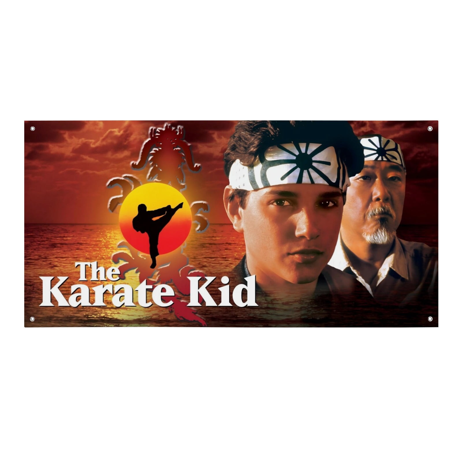 The Karate Kid-Theme Backdrops Banner Birthday Party Decor Supplies ...
