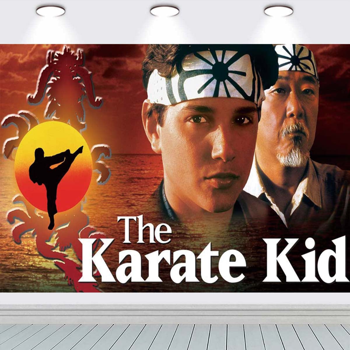 The Karate Kid school Banner Backdrop Background Taspestry Wall Decor ...