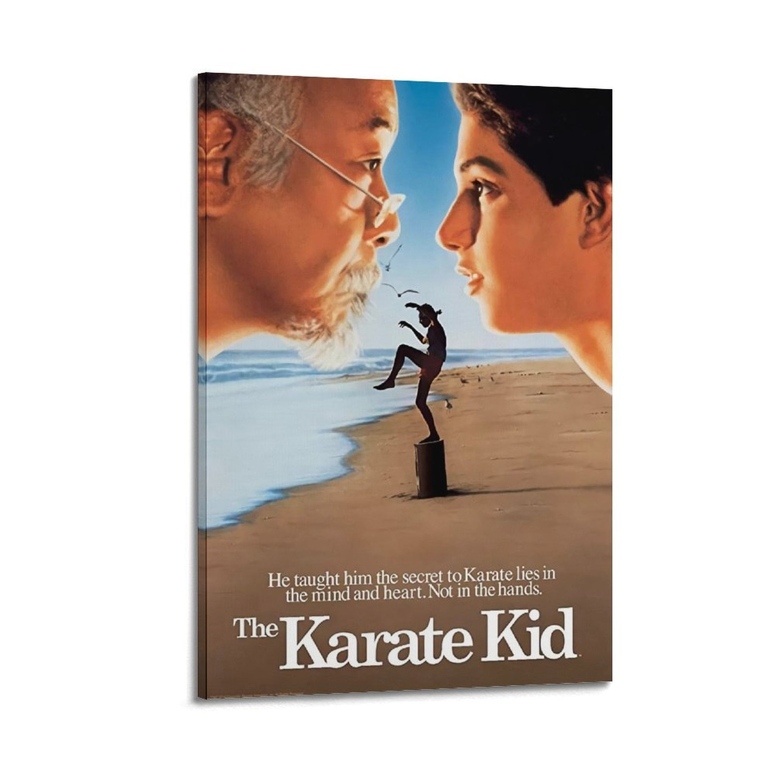 The Karate Kid1 Poster Wall Art Canvas Aesthetic Music And Movies ...