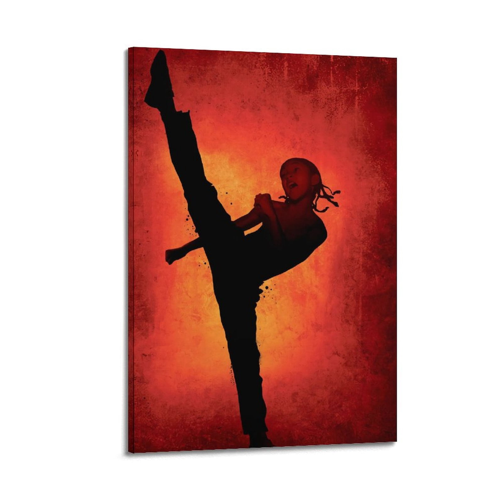 The Karate Kid1 Poster Wall Art Canvas Aesthetic Music And Movies ...
