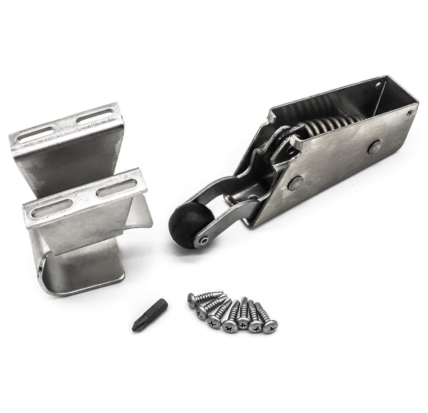 The Kason 1095 Stainless Steel Closer with 1094 Adjustable Stainless ...