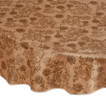 Illusion Weave Vinyl Elasticized Banquet Table Cover by HSK - 36 ...