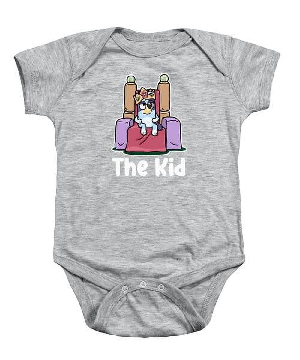 The Kid Baby Onesie Bluey Birthday Boy, Bluey Bingo Shirt, Bluey Theme ...