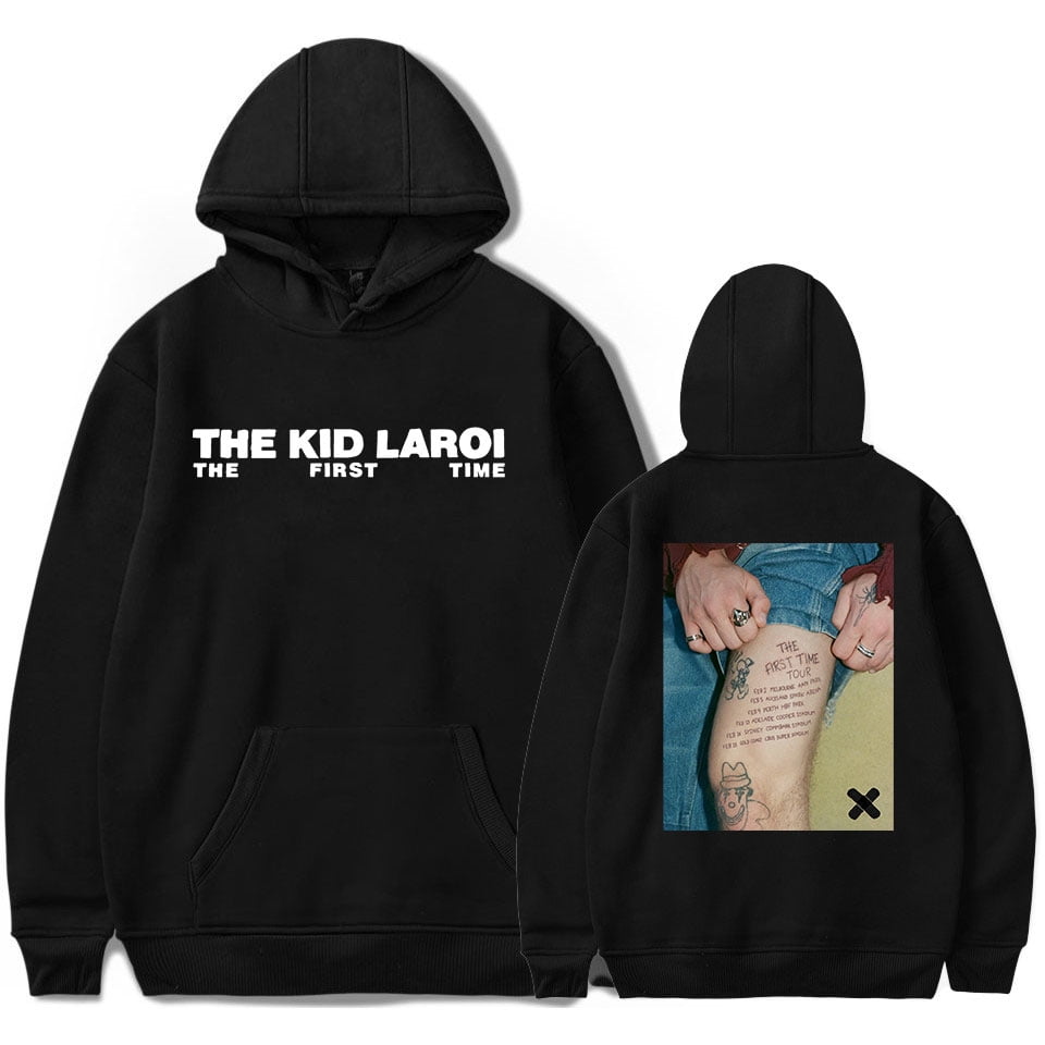 The Kid LAROI The First Time Hoodie Rapper Tour Merch Unisex Casual ...