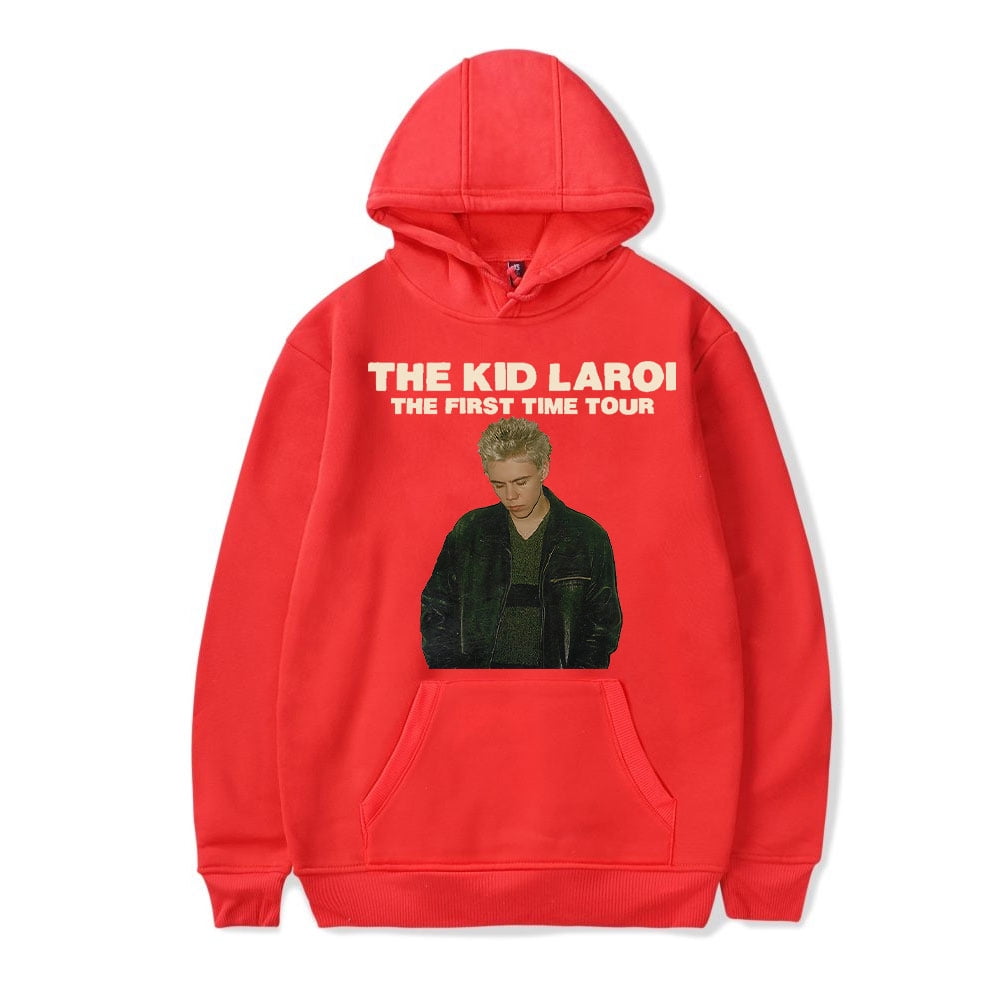 The Kid LAROI The First Time Tour Hoodie 2024 Rapper Unisex Casual Long ...