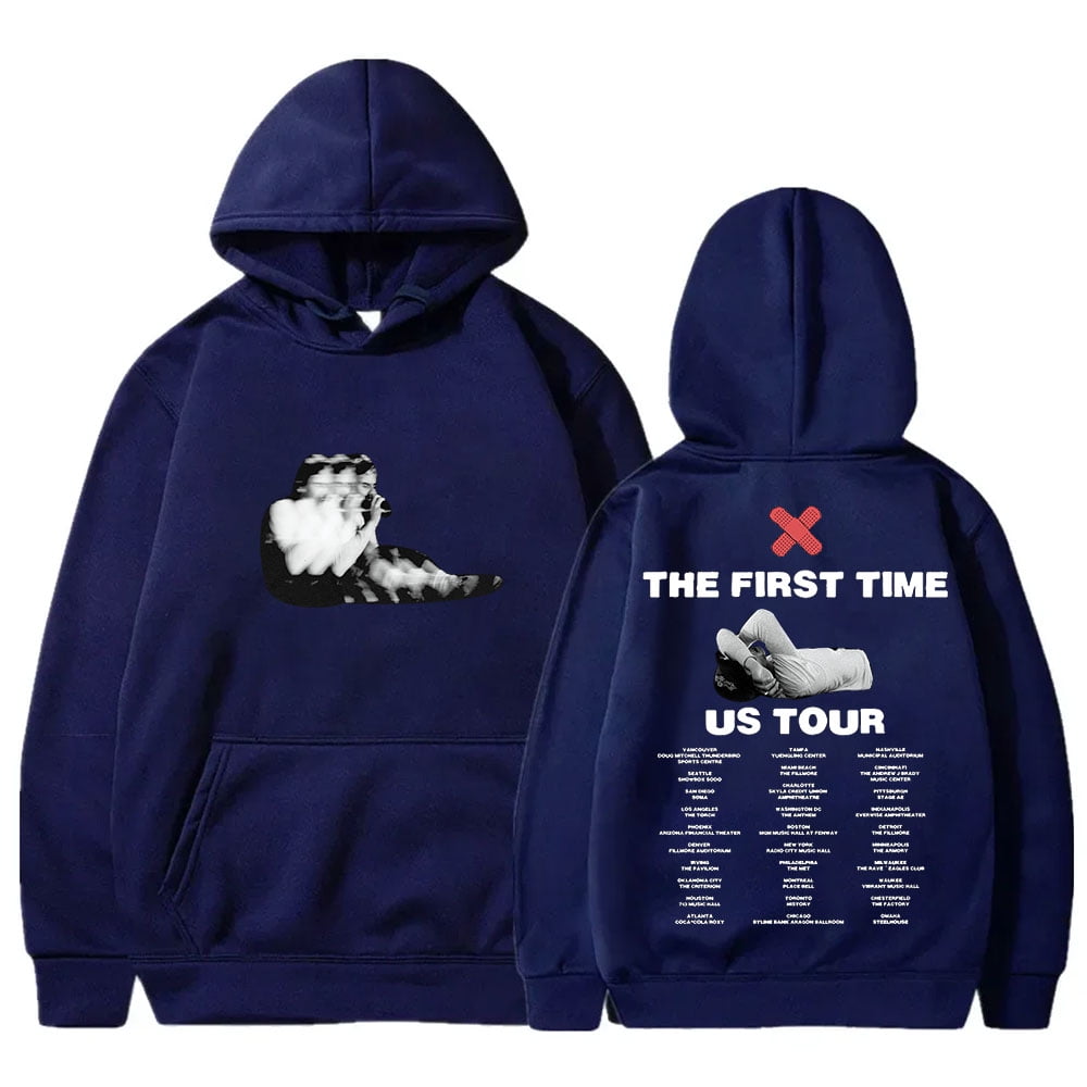 The Kid Laroi Blur Black Tour Hoodies The First Time Merch Women Men ...