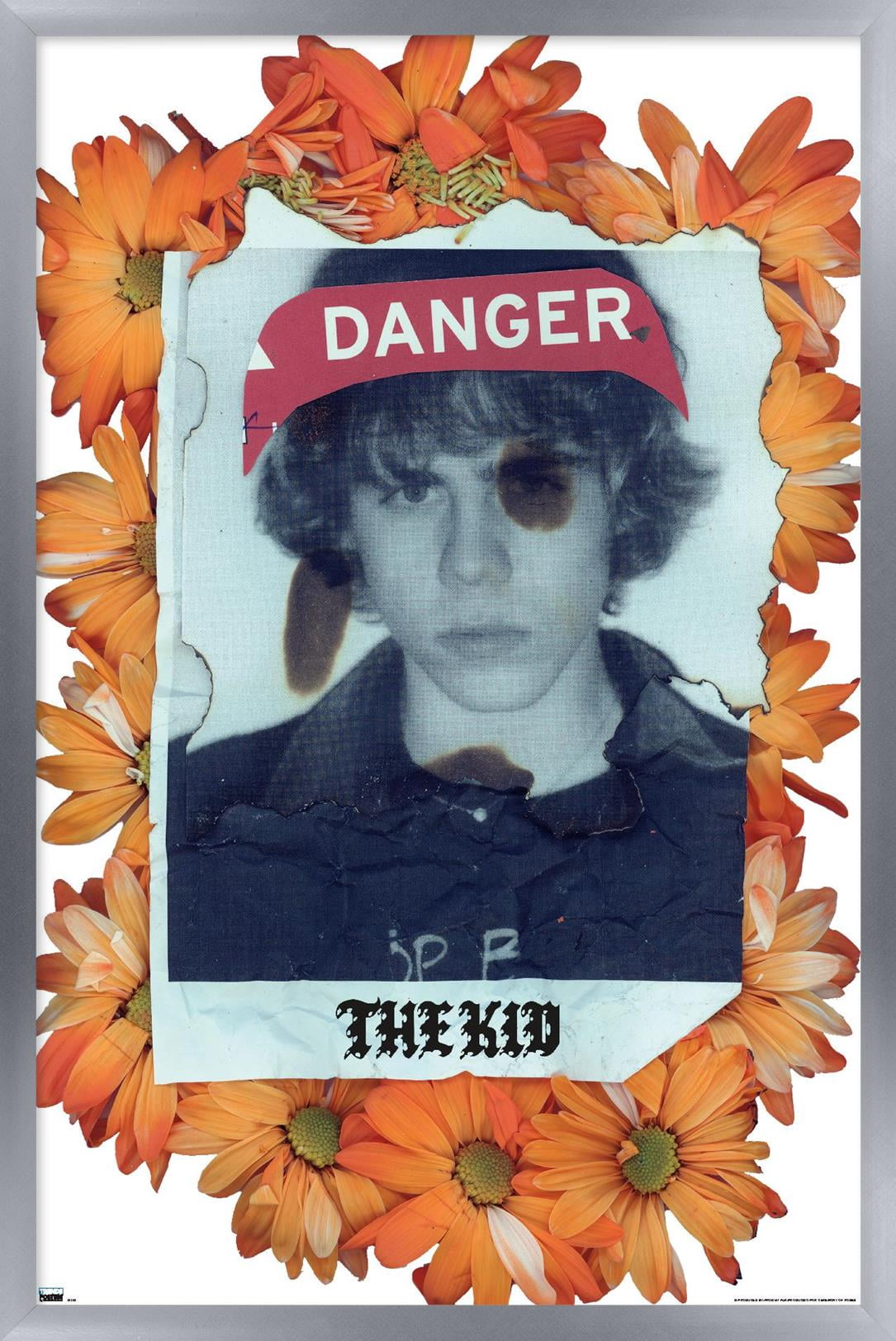 The Kid Laroi - Danger Wall Poster, 14.725" x 22.375" Framed - Walmart.com