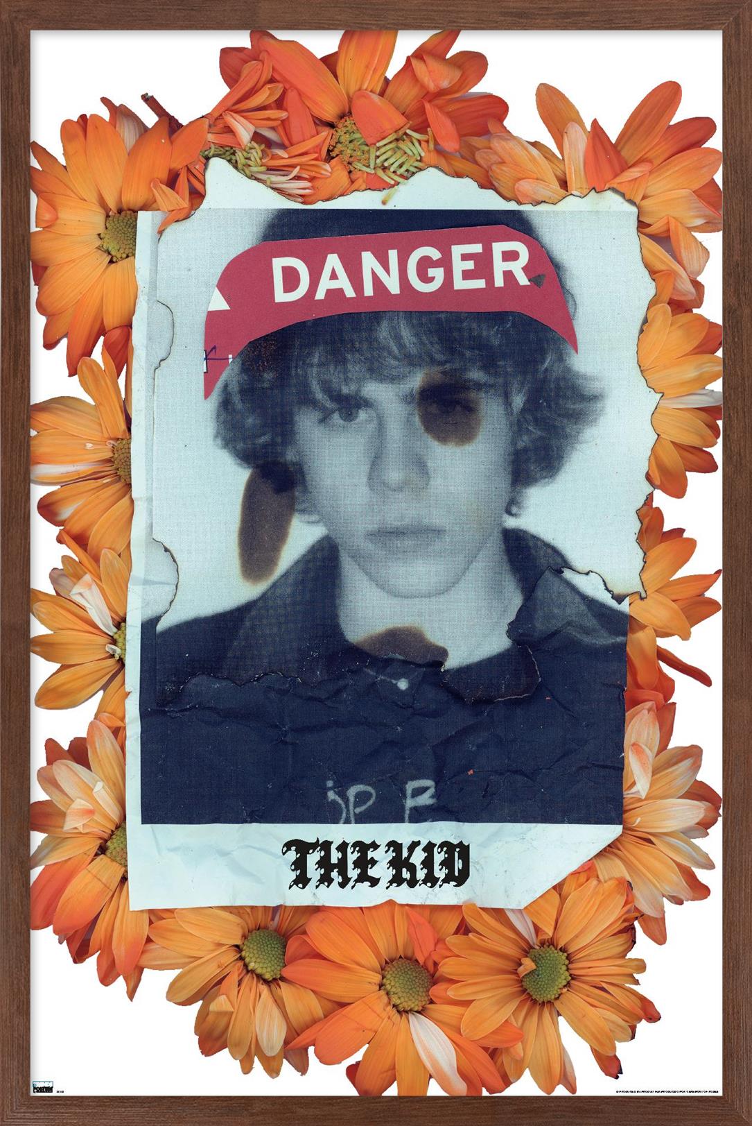 The Kid Laroi - Danger Wall Poster, 22.375" x 34" Framed - Walmart.com