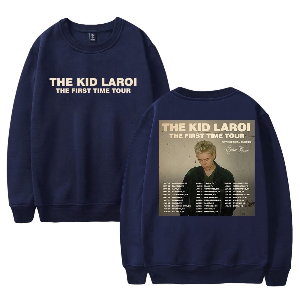 The Kid Laroi Merch Long Sleeve The First Time Tour 2024 Streetwear ...