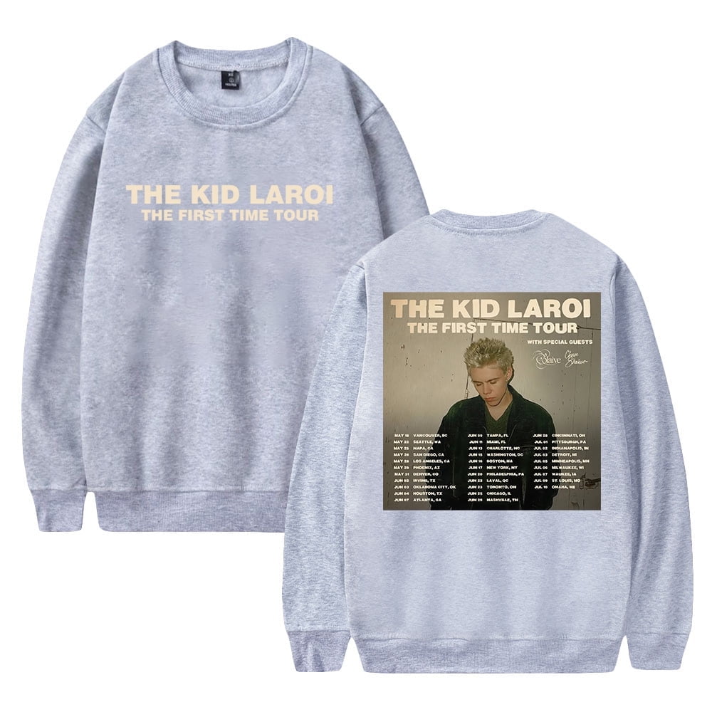 The Kid Laroi Merch Long Sleeve The First Time Tour 2024 Streetwear ...