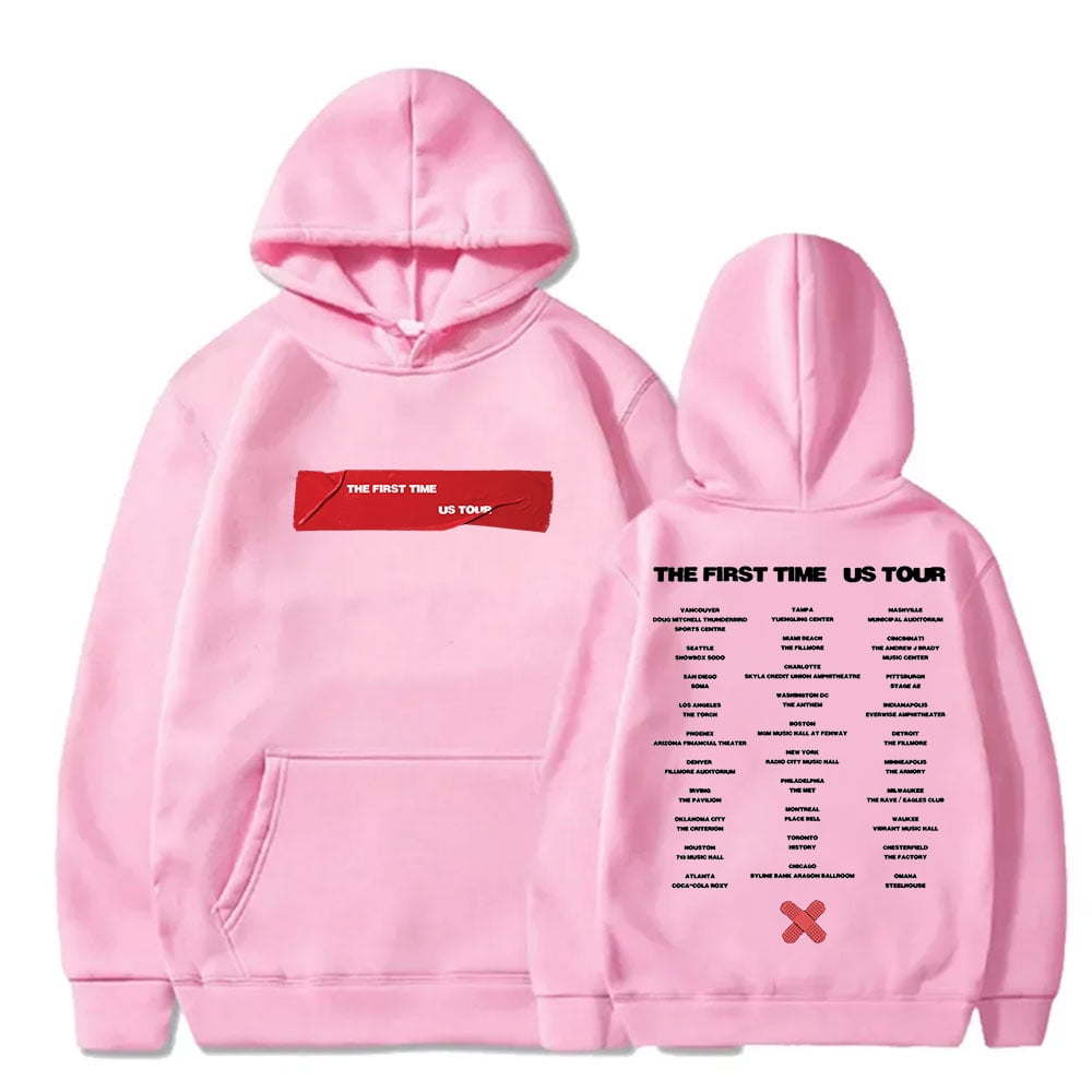 The Kid Laroi Tape Black Tour Hoodies The First Time Merch Women Men ...