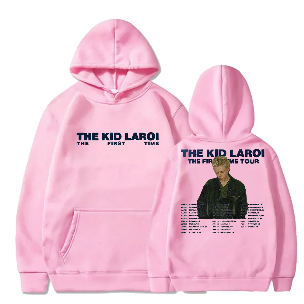 The Kid Laroi The First Time Tour Merch Hoodies New Logo Pullovers ...