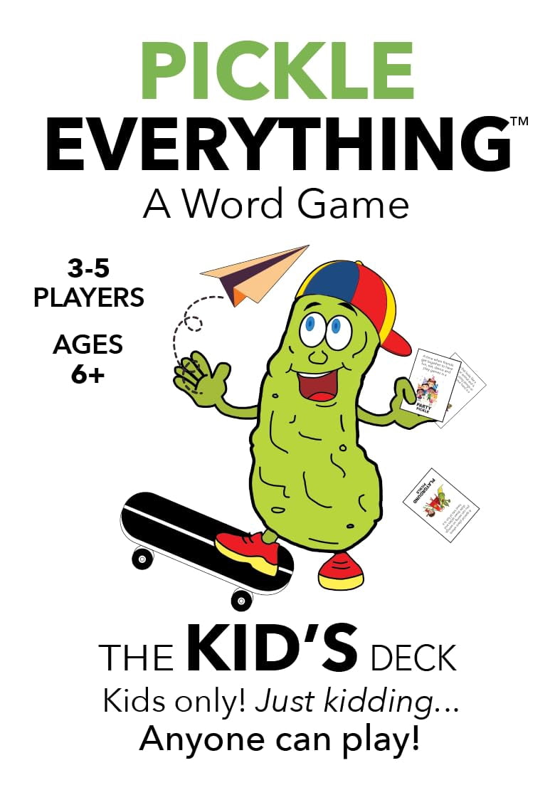 The Kids Deck, Word Game with Kid Themes, Clues Answered with 'P' Words ...