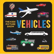 Kids' Picture Show Vehicles Board Book, 16 Pages, Toddler Gift ...