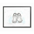 The Kids Room Cute Penguin Bird Zoo Animal Painting Framed Art by ...