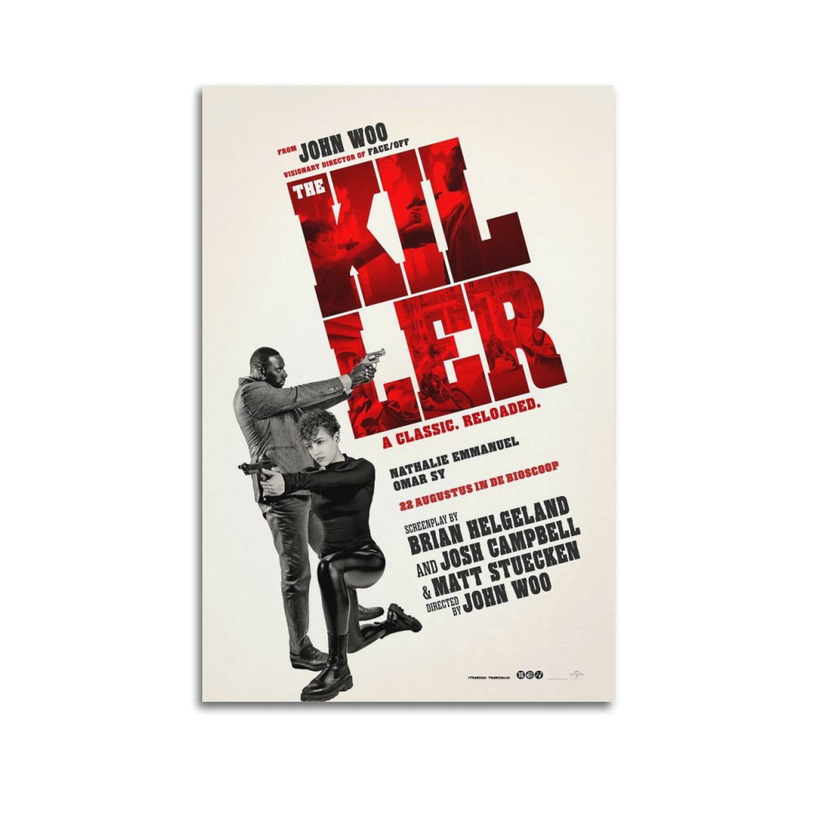 The Killer Poster Wall Art Canvas Aesthetic Music And Movies Decorative ...