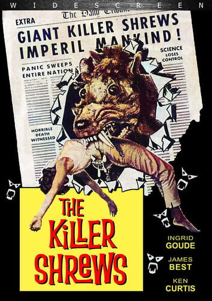 The Killer Shrews (Widescreen) (DVD), Reel Vault, Horror - Walmart.com