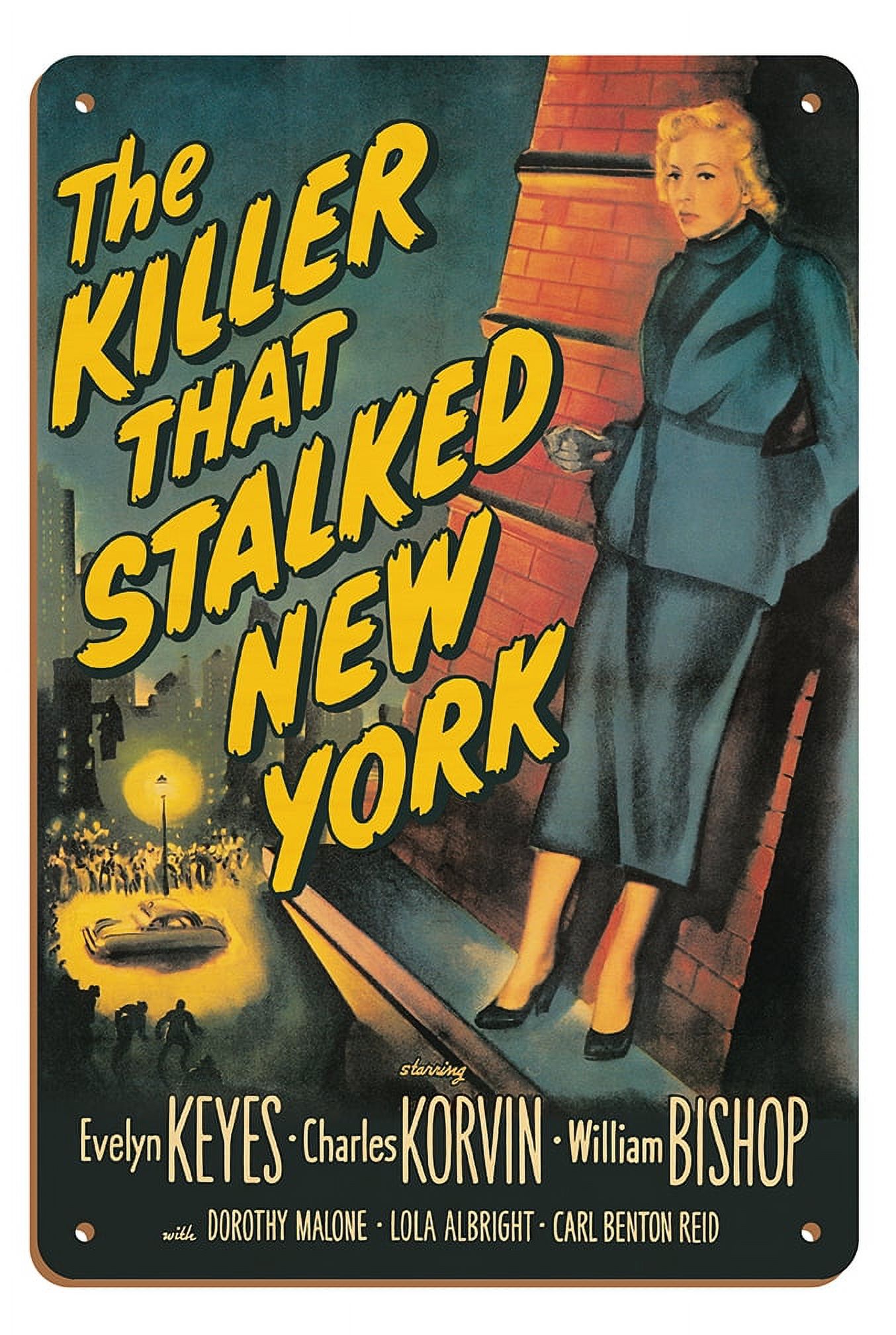 The Killer That Stalked New York - Starring Evelyn Keyes - Vintage Film ...
