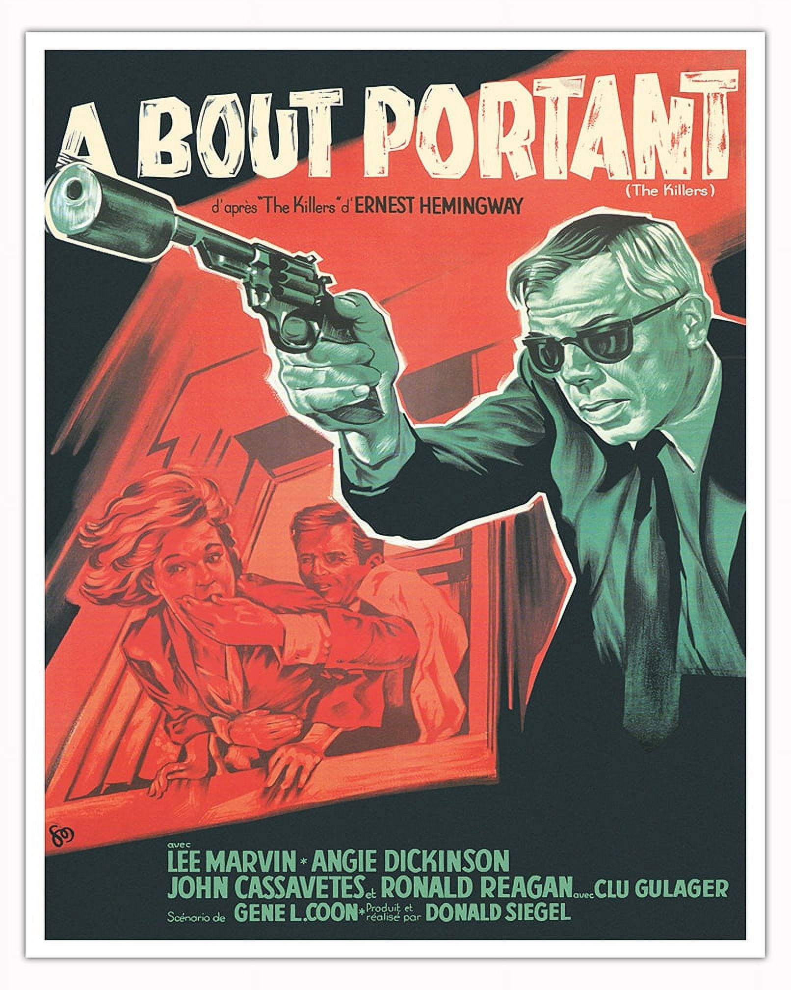 The Killers (A Bout Portant) - Starring Lee Marvin Angie Dickenson ...