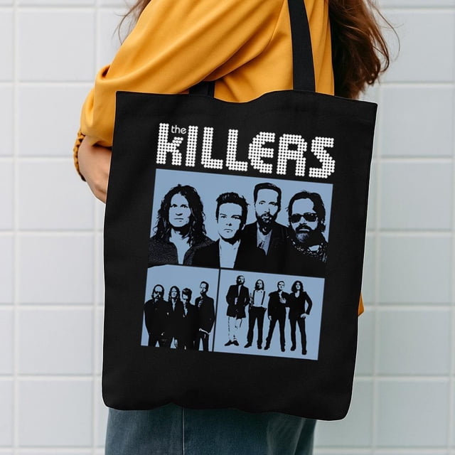 The Killers Bag, The Killers Tour Tote Bag, The Killers Rock Band Merch ...