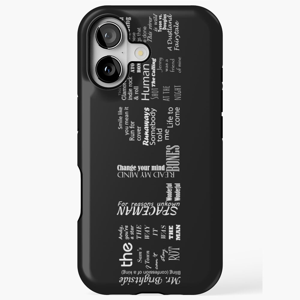 The Killers Band Inspired Artistic Pattern for iPhone 17 through 11 Pro ...