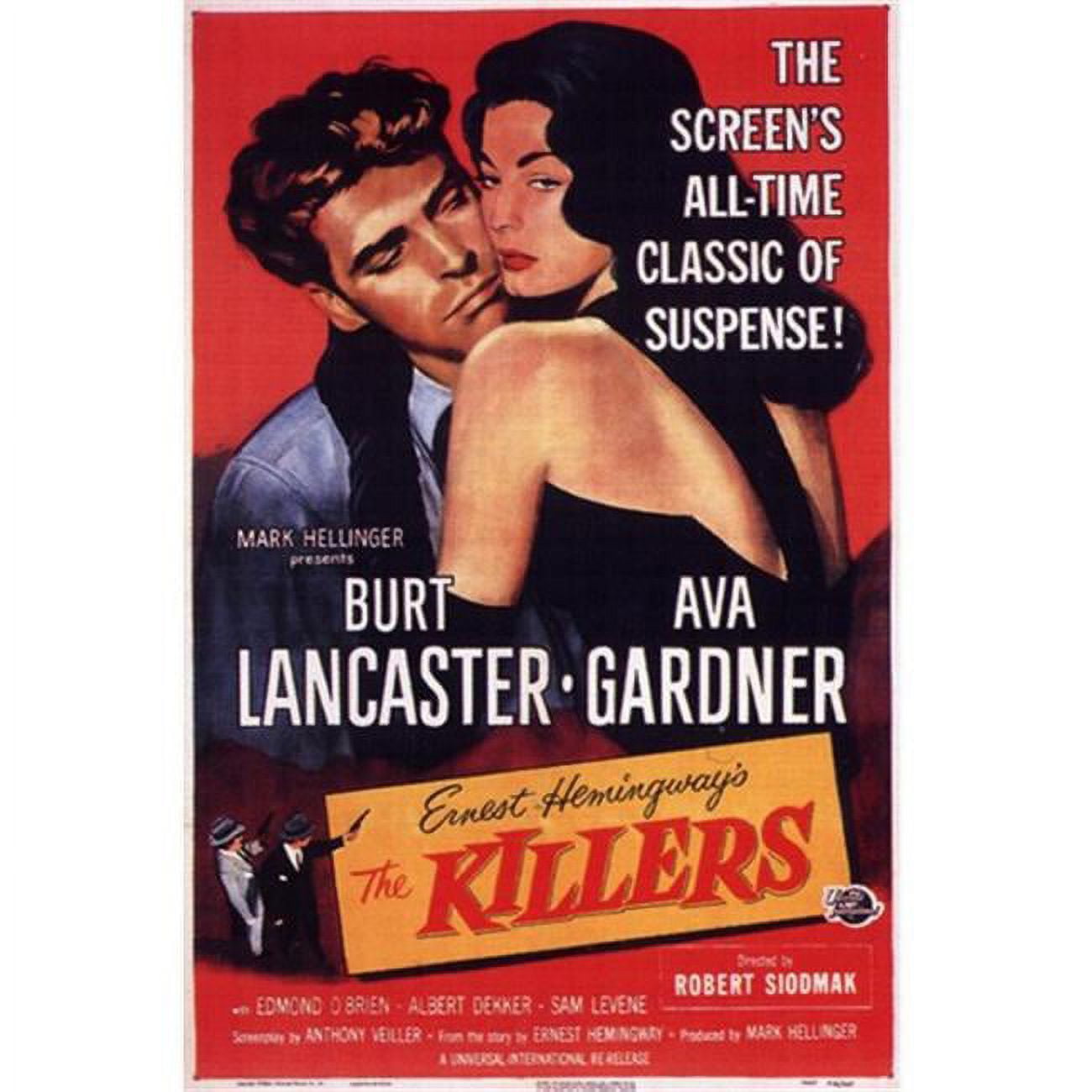 The Killers Movie Poster - 11 x 17 in. - Walmart.com