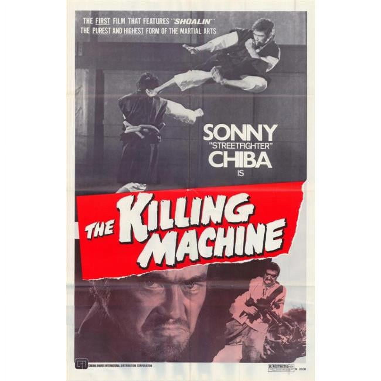 The Killing Machine Movie Poster - 27 x 40 in. - Walmart.com