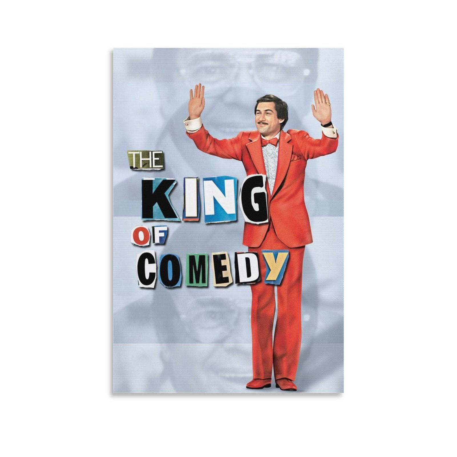 The King of Comedy Poster Movie Artworks Picture Print Poster Wall Art ...