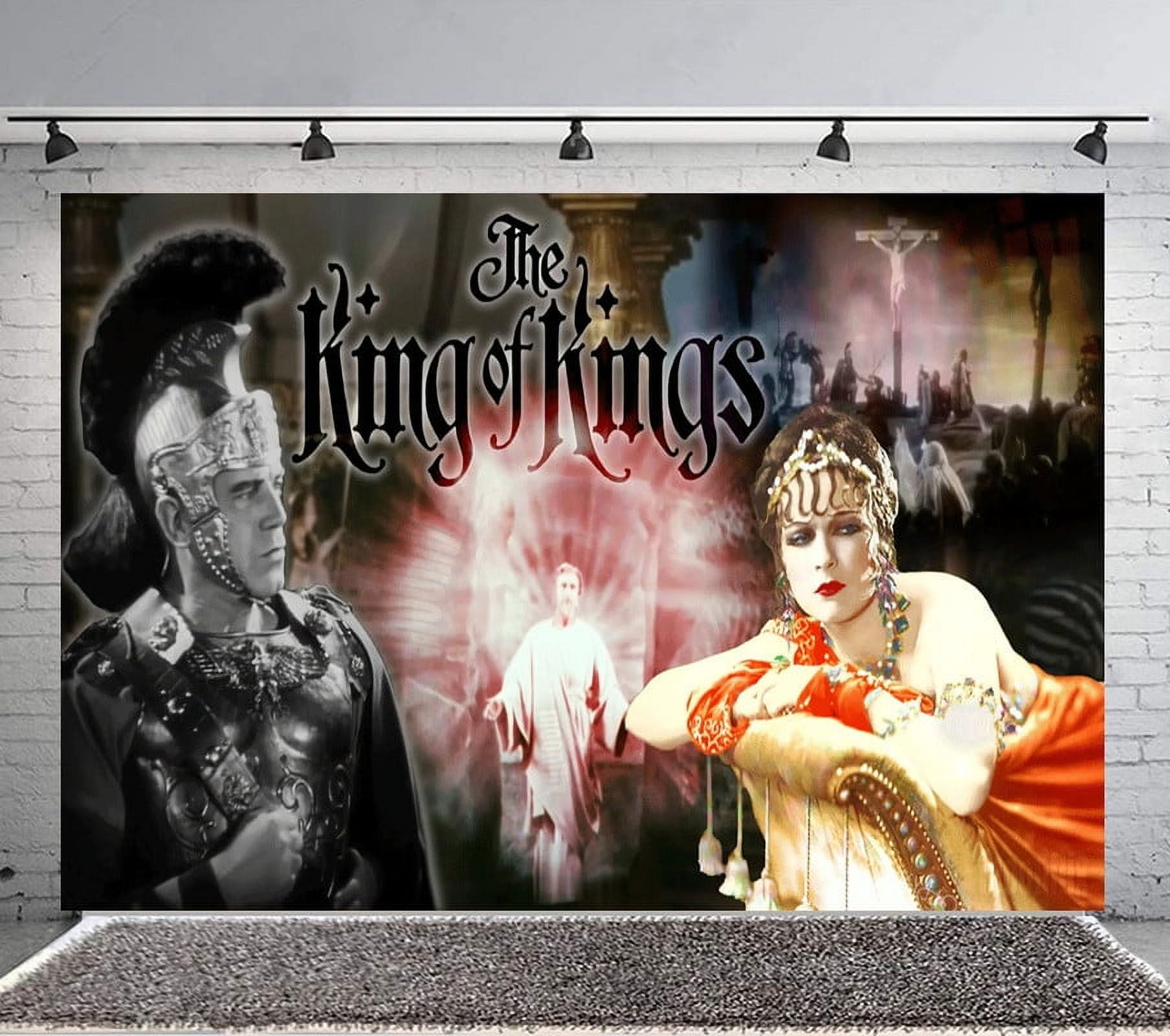 The King of Kings Backdrop Banner Party Supplies Poster Movie Theme ...
