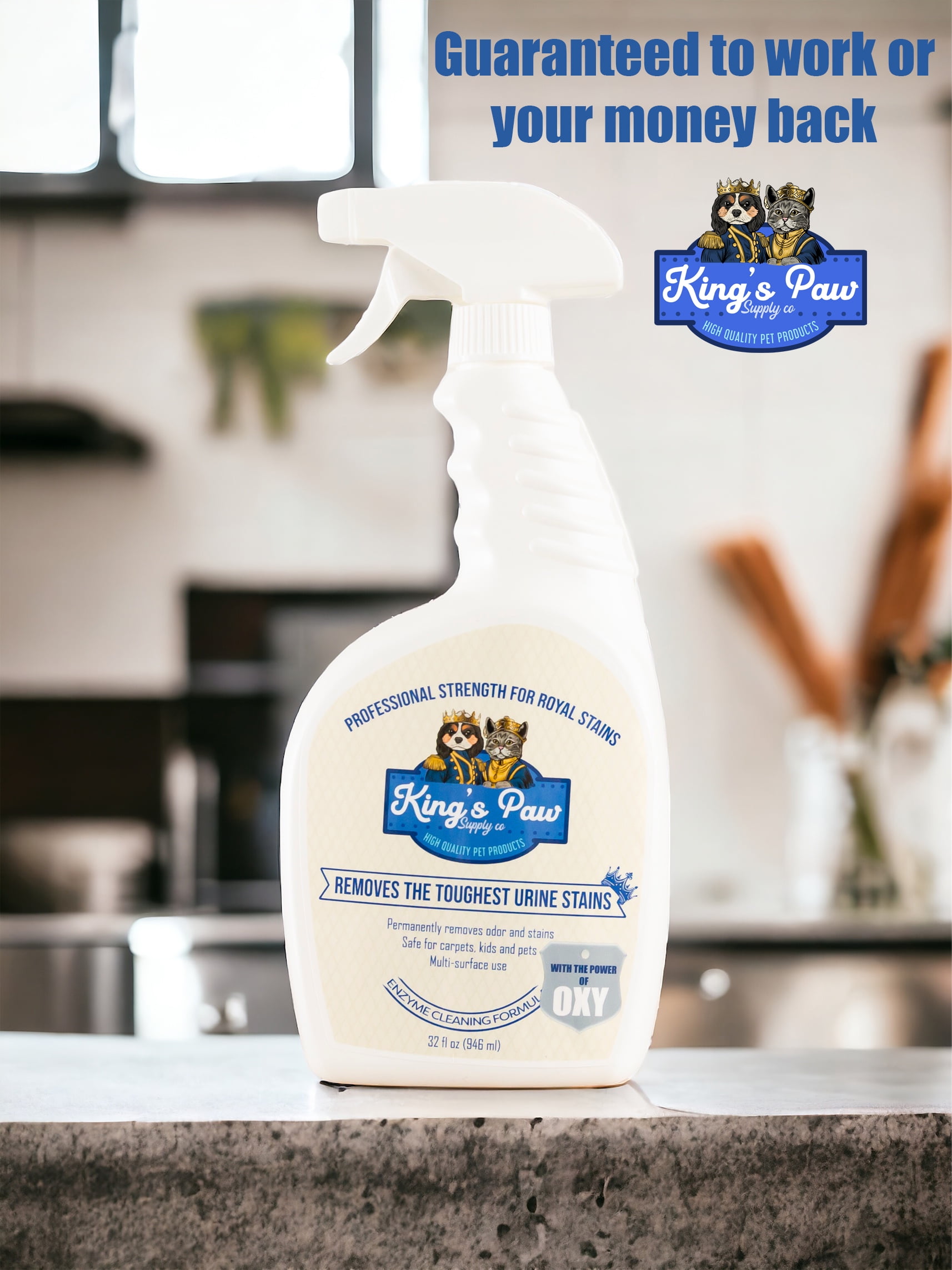 The King's Paw - OXY Based Enzyme Cleaner with boosted cleaning power ...