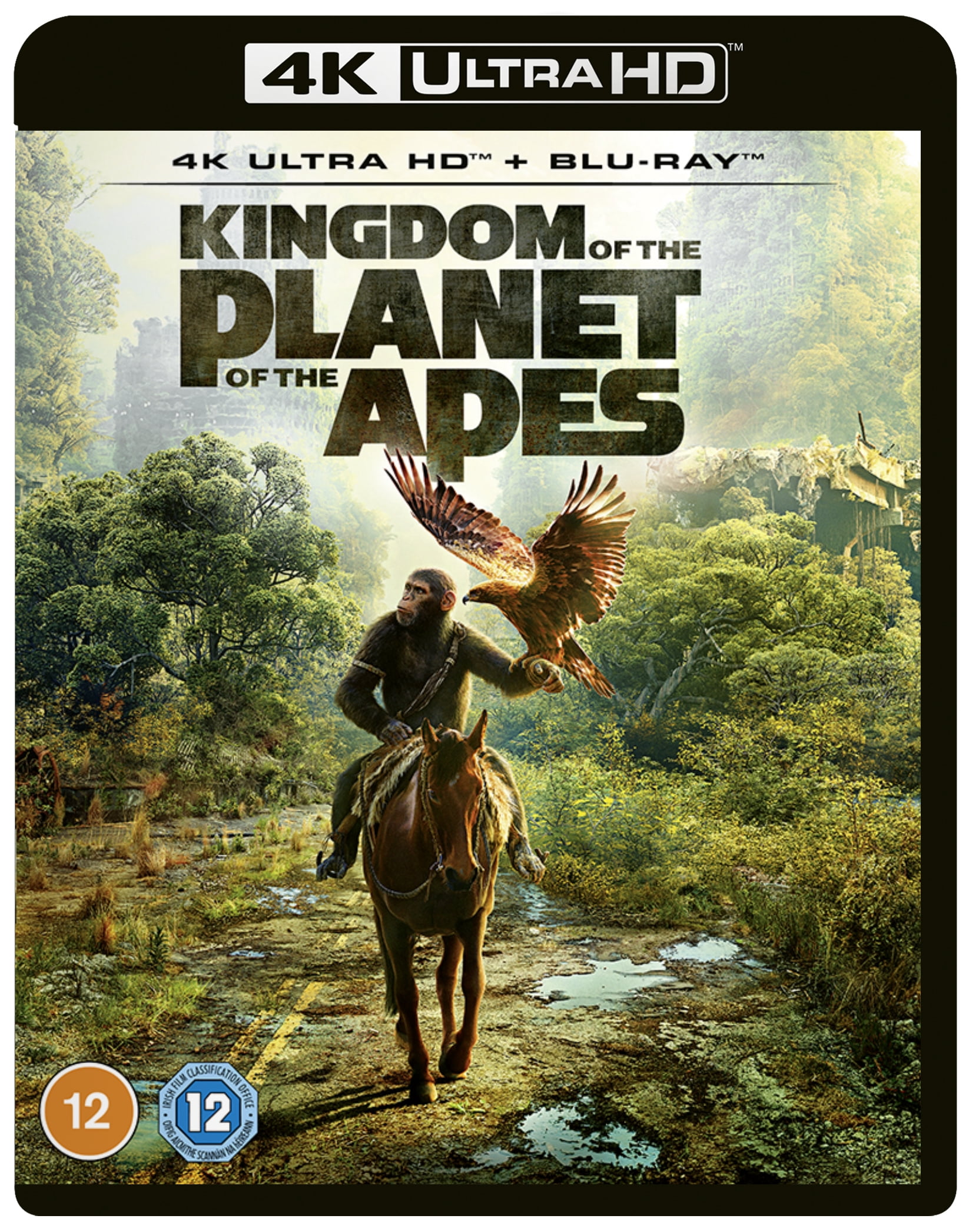 The Kingdom of The Planet Of The Apes (4K Ultra HD) William H Macey ...