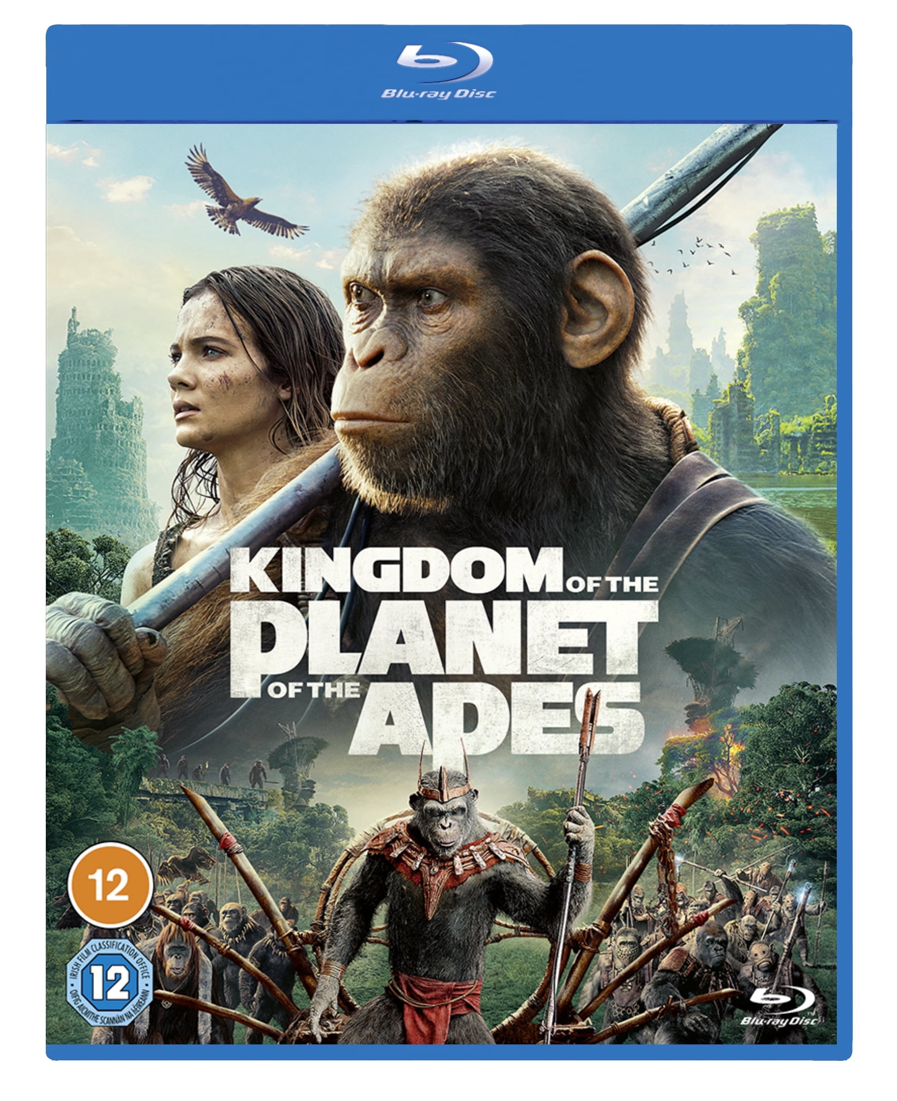 The Kingdom of The Planet Of The Apes (Blu-ray) William H Macey Freya ...