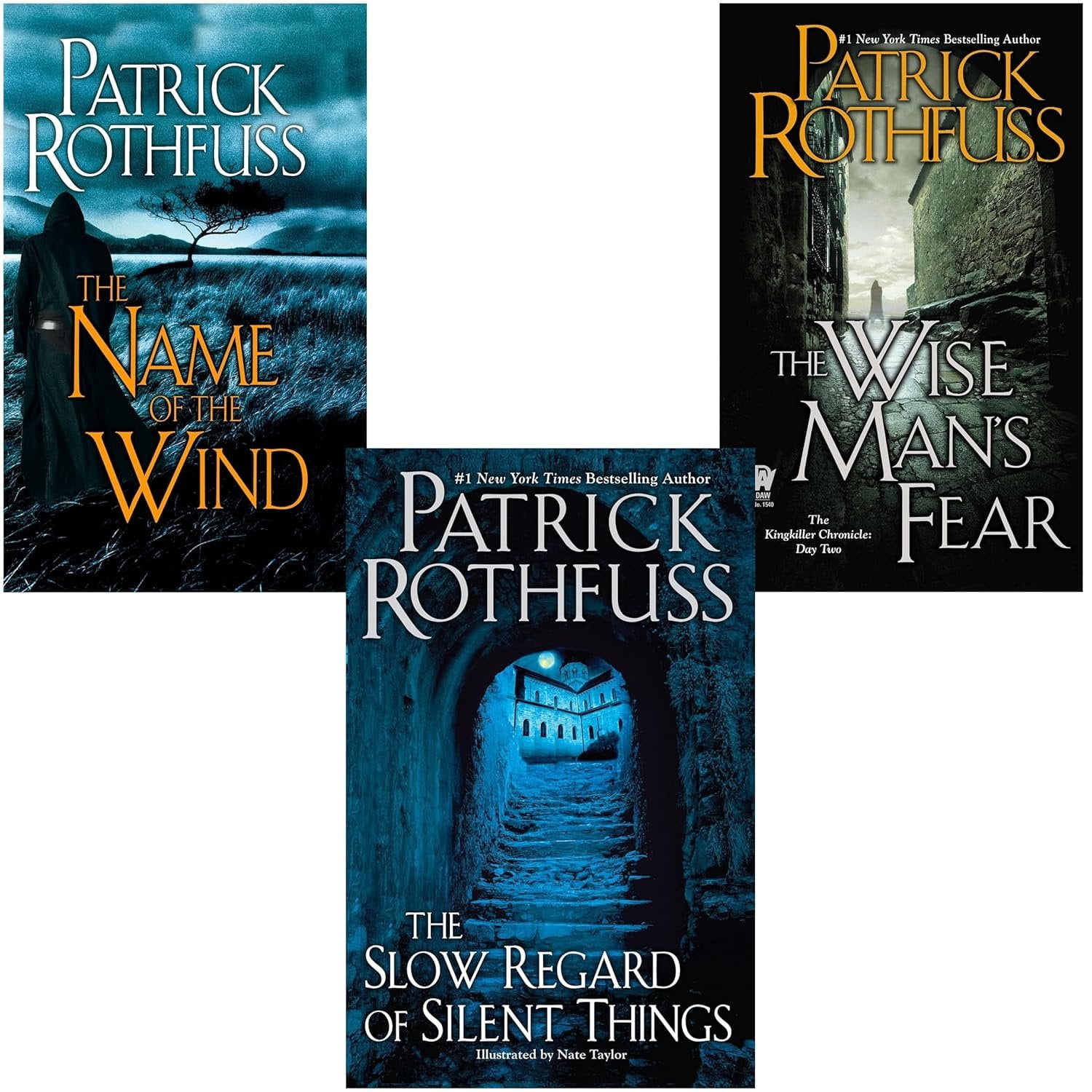 The Kingkiller Chronicle Series 3 Books Collection Set by Patrick ...