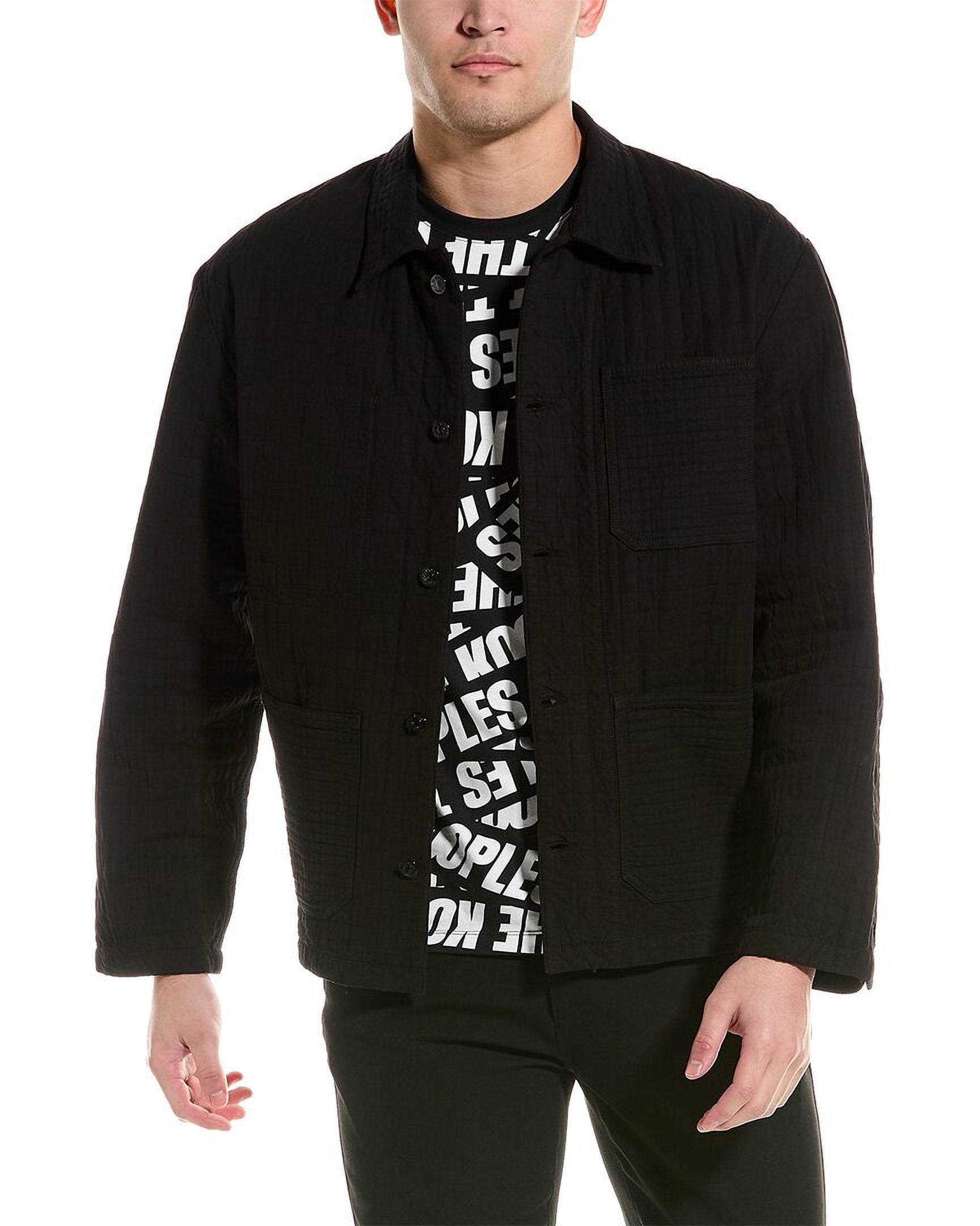 The Kooples mens Quilted Jacket, m, Black - Walmart.com