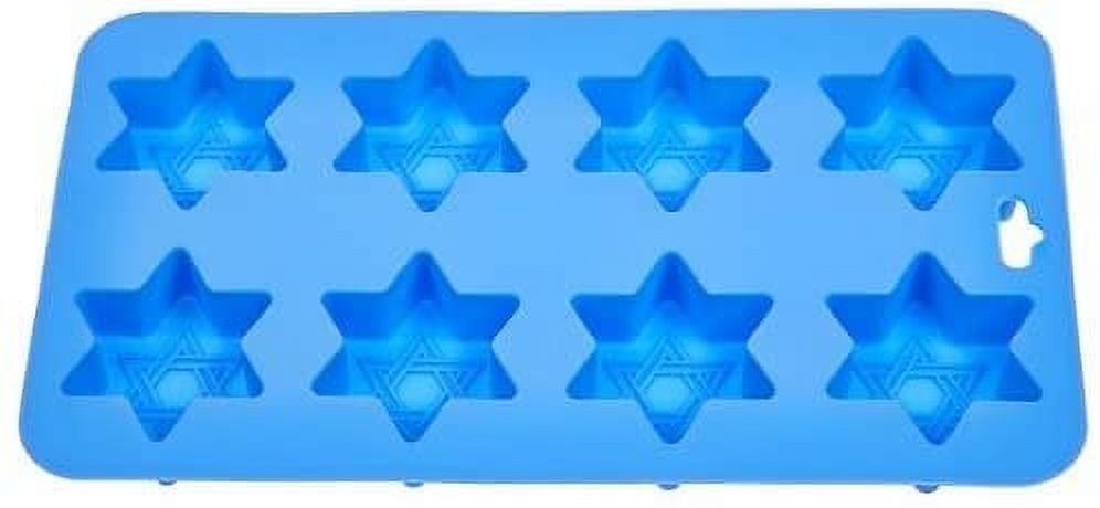 The Kosher Cook 3 in 1 Silicone Star of David Ice Mold - Walmart.com