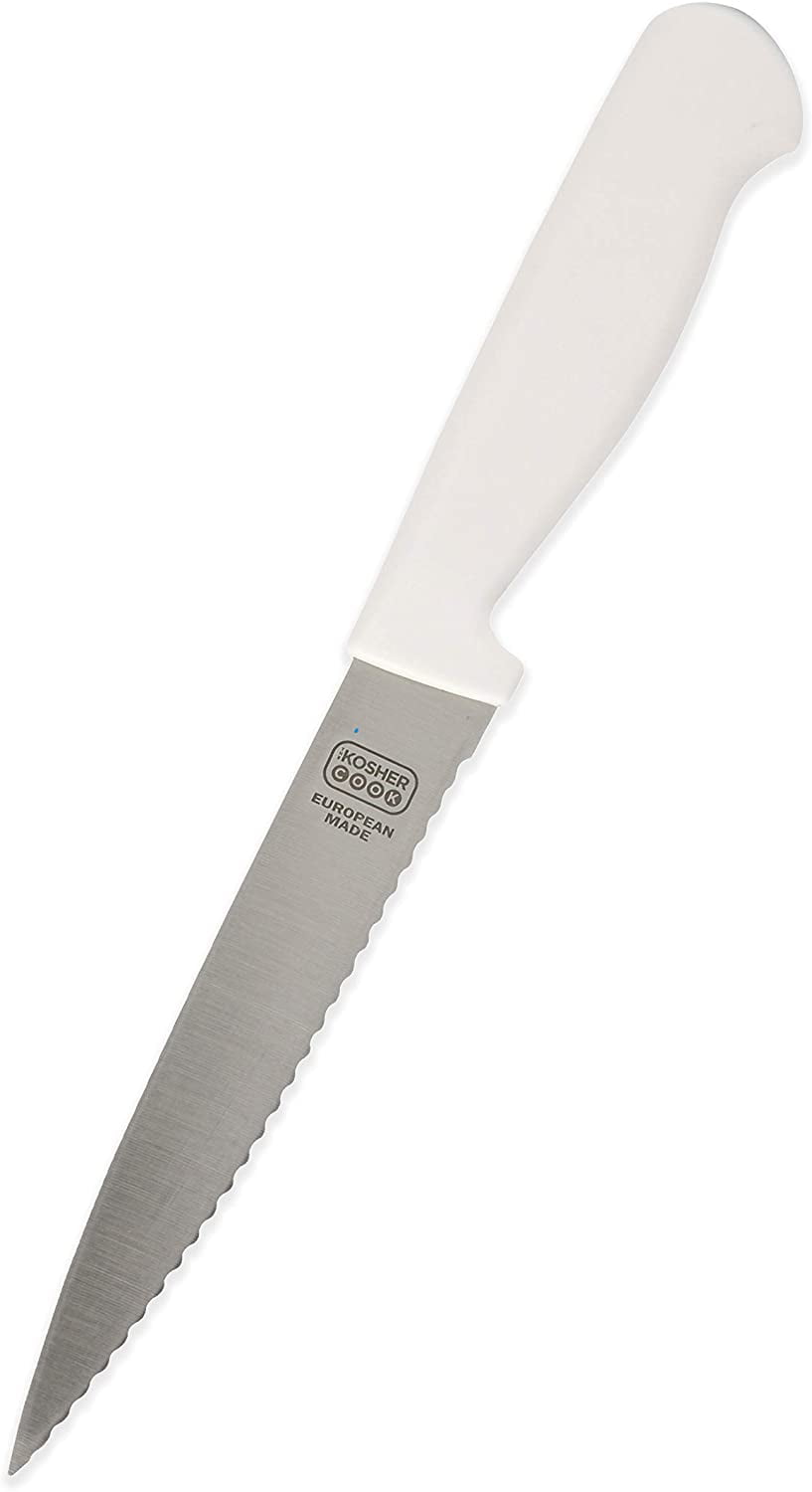 The Kosher Cook, 6 Inch German Steel Utility Knives - White - Walmart.com