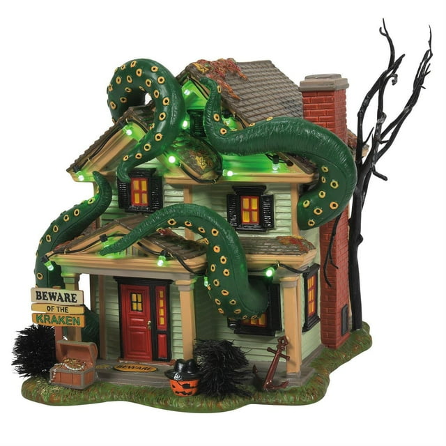 The Kraken House - Halloween Village by Department 56 by Medieval ...