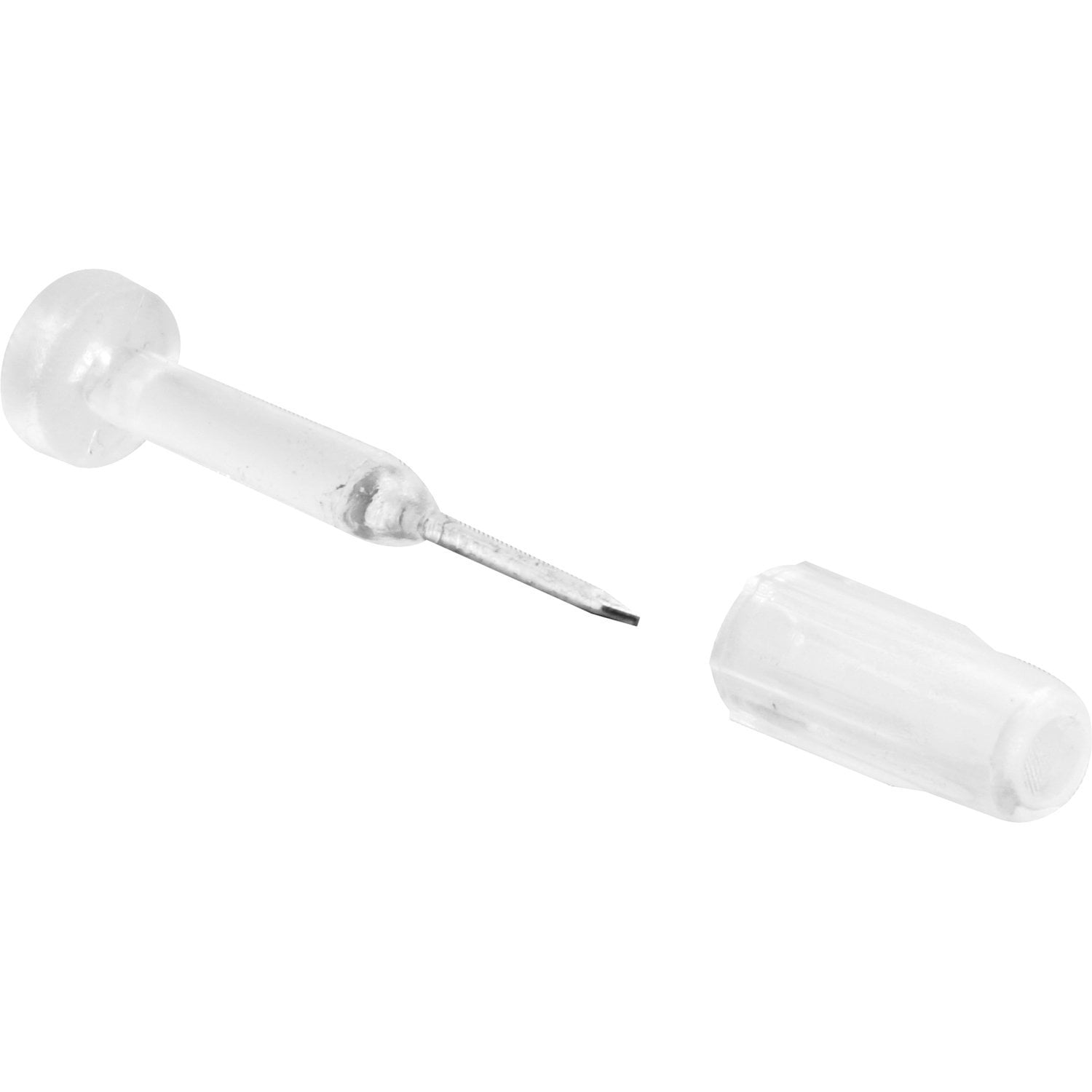 The L 5895 window grid retainer pin, clear plastic (6 pack) - Walmart.com