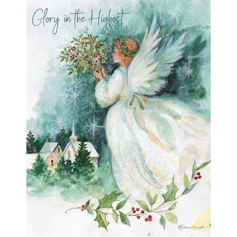 LANG Value Set of Angel of Christmas Boxed Cards with Envelopes - Pack ...